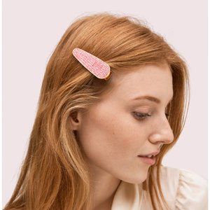 kate spade | Accessories | Kate Spade Brilliant Statements Clip Pink ...